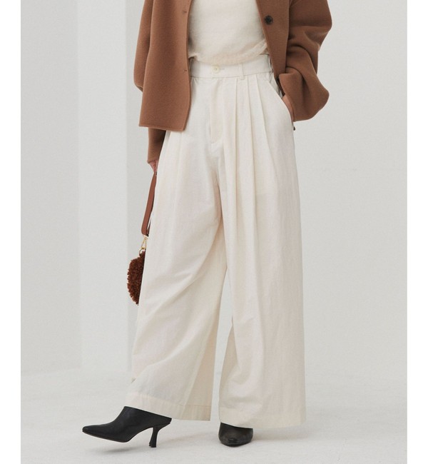 ウェザータックワイドパンツ（BABYLONE）｜ルミネのファッション通販アイルミネ